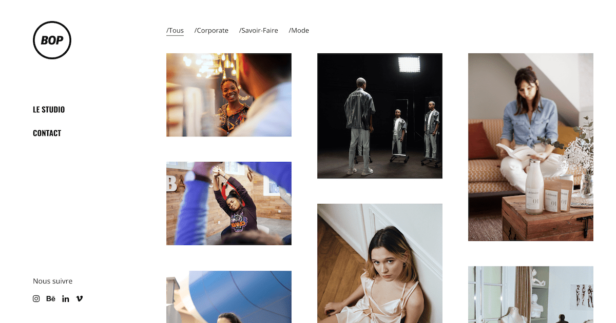 Références | Studio BOP